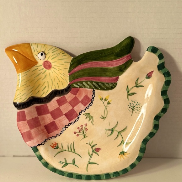 Fitz and Floyd | Accents | Fitz And Floyd Gypsy Chicks Canap Platewall Hanging | Poshmark